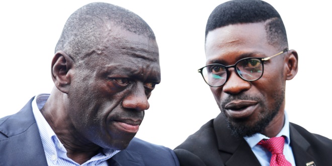 Bobi Wine And Besigye