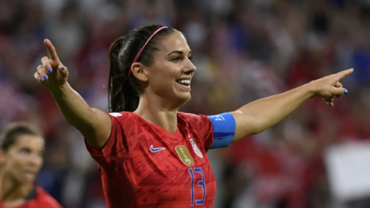 Morgan delight after stepping up for USA in Rapinoe absence