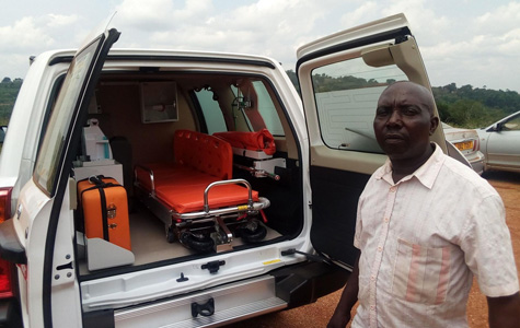 Motor care Uganda, Bukomansimbi disagree on ambulance