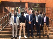 Nigel Topping visits Uganda