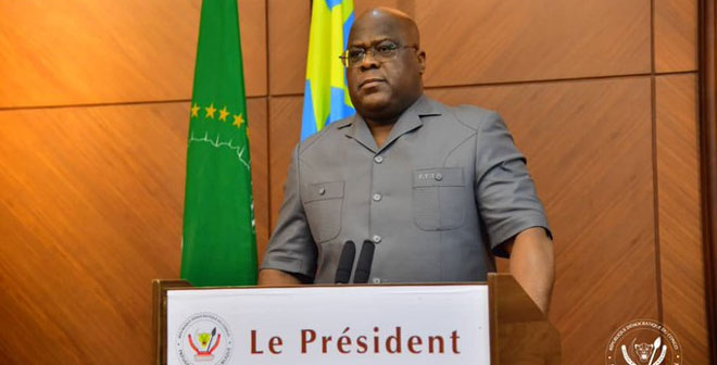 ADDRESS: Tshisekedi says DRC choosing peace over war