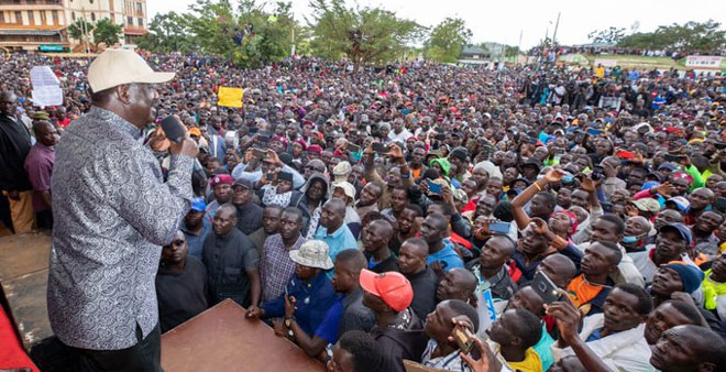 Kenya bans Monday mass protests organized by opposition