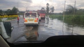 Kampala-Masaka road cut off by River Katonga