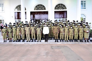 Museveni appeals to CID officers on fighting crime