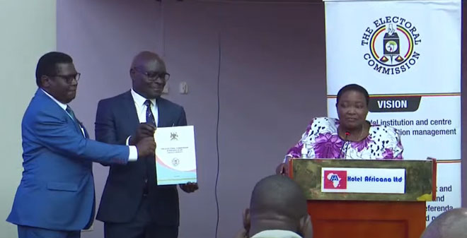 EC releases road map to 2026 Uganda general elections