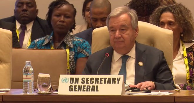 Guterres calls for reforms at UN, independence of Palestine