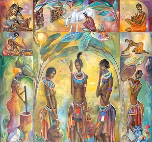 Uganda painter featured at Art Dubai 2024