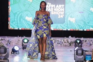 Uganda's annual fashion show highlights African tradition, identity