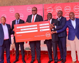 Cheptegei Foundation to get sh50m as Absa Uganda hands over sh300m from ...