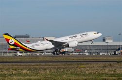 Uganda Airlines suspends flights to Kinshasa after violent protests