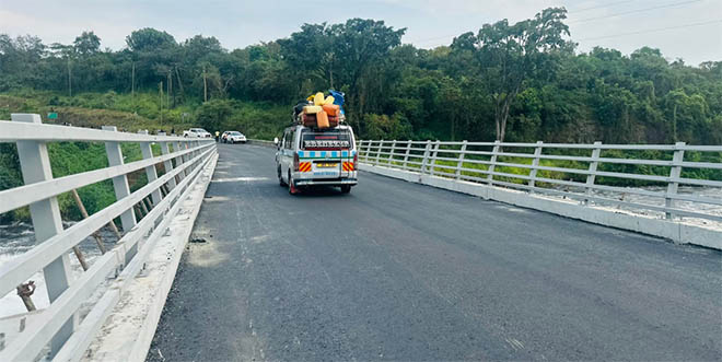 Celebrations as Karuma Bridge is re-opened
