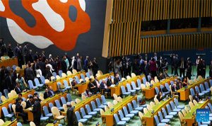 Many delegates walk out in protest when Netanyahu addresses UN General ...